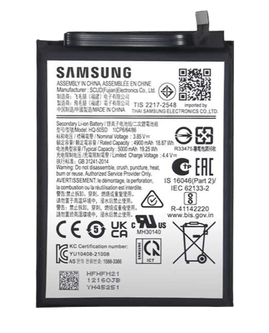Samsung Galaxy A14 5G Battery Assembly - Supplyparts